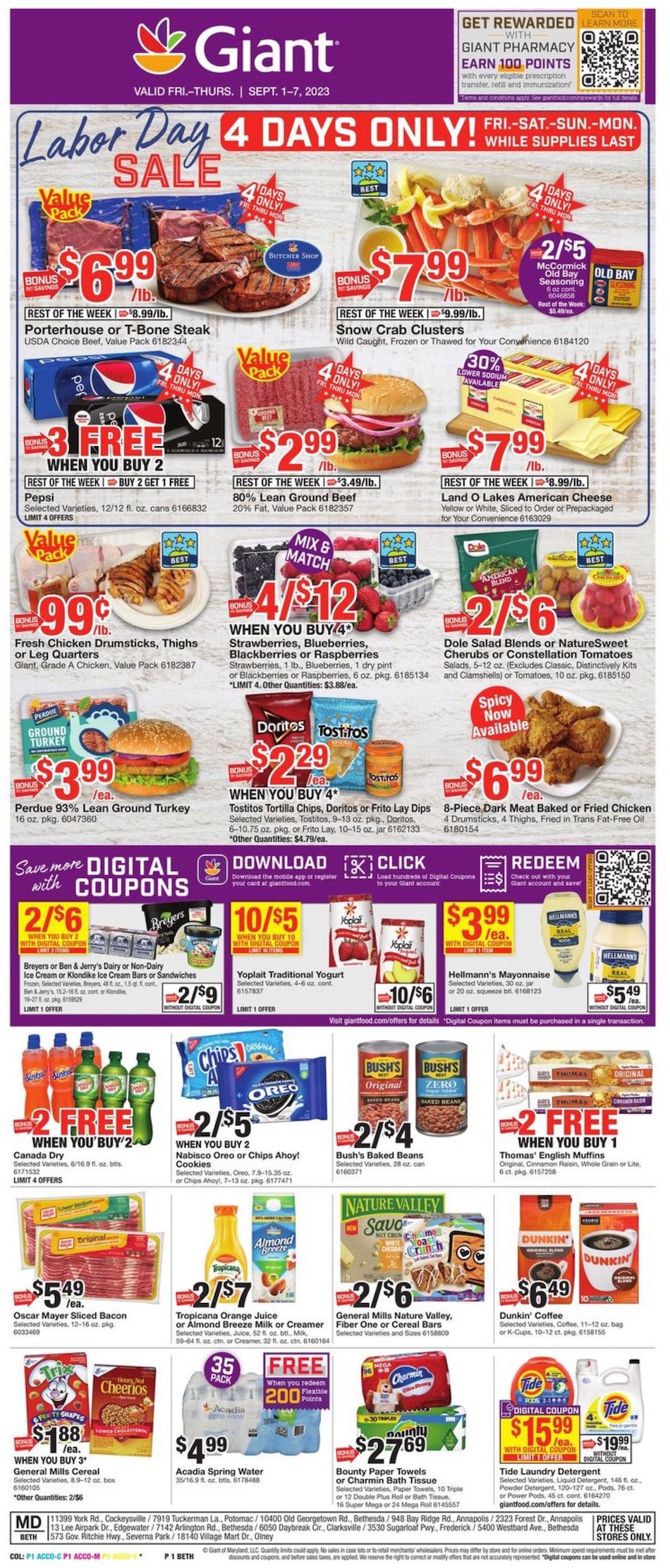 Giant Weekly Ad Sep 1 - 7, 2023 | WeeklyAds2