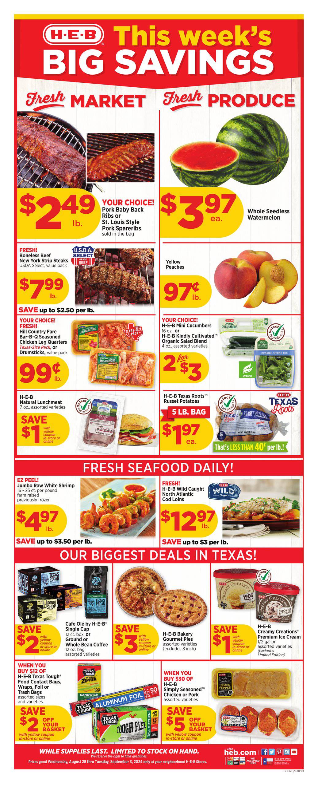 HEB Weekly Ad August 28 - September 3, 2024 | WeeklyAds2