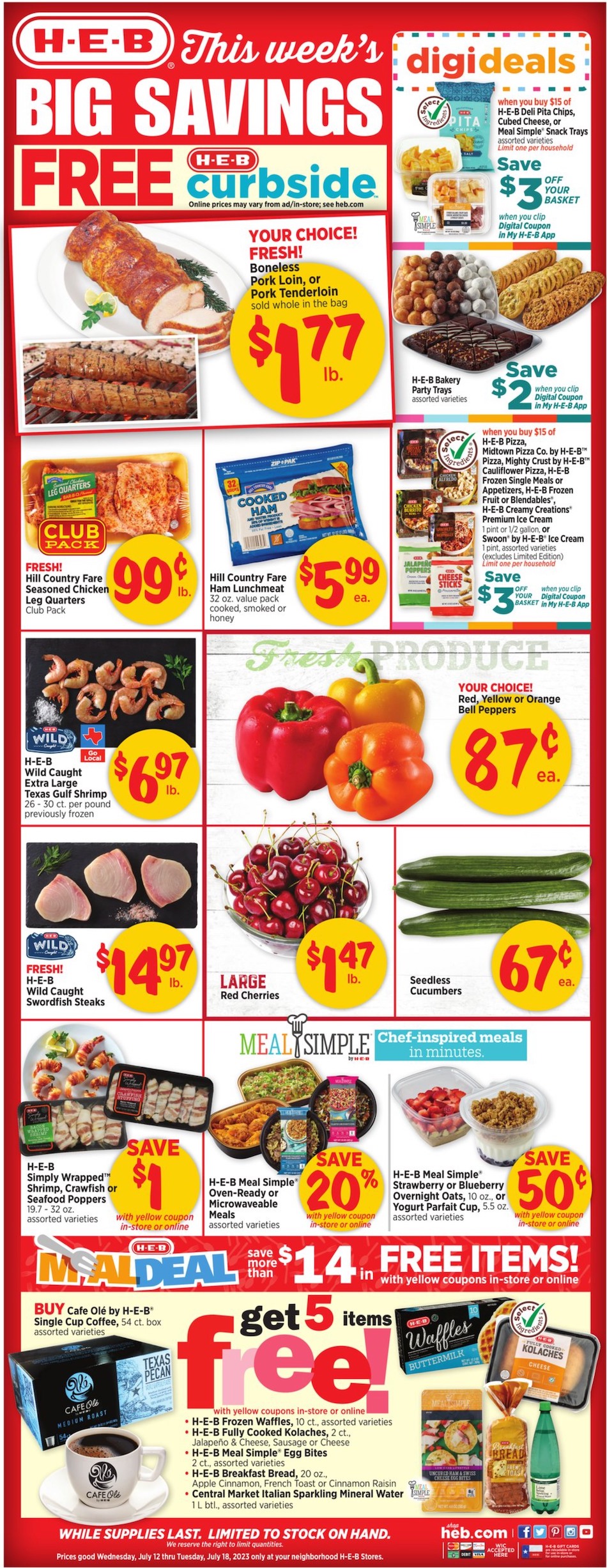 HEB Weekly Ad Jul 12 - 18, 2023 | WeeklyAds2