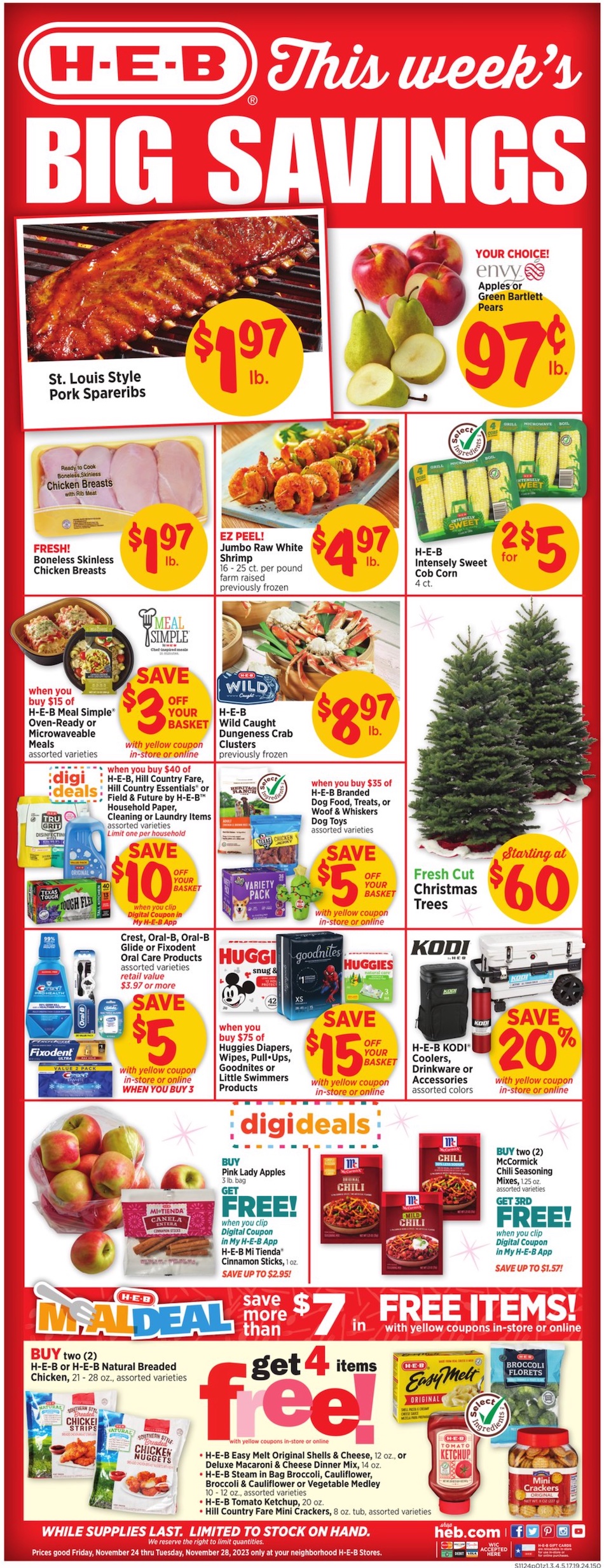 HEB Weekly Ad Nov 24 - 28, 2023 | WeeklyAds2