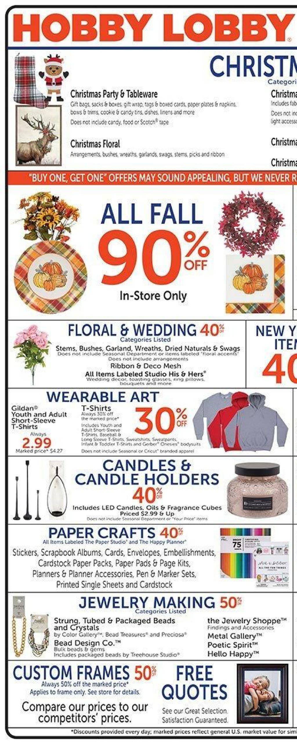 Hobby Lobby Ad Weekly November 24 - 30, 2024 | WeeklyAds2