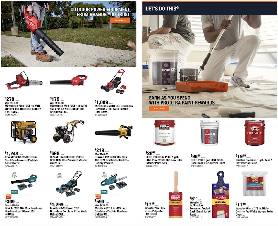 Home Depot Ad Pro Nov 6 - 13, 2023 | WeeklyAds2