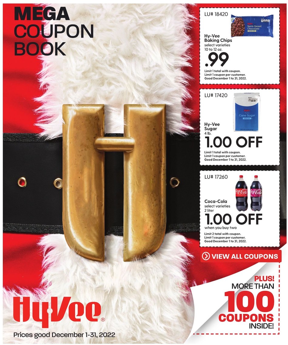 Hy-Vee Ad Mega Coupon Book December 2022 | WeeklyAds2