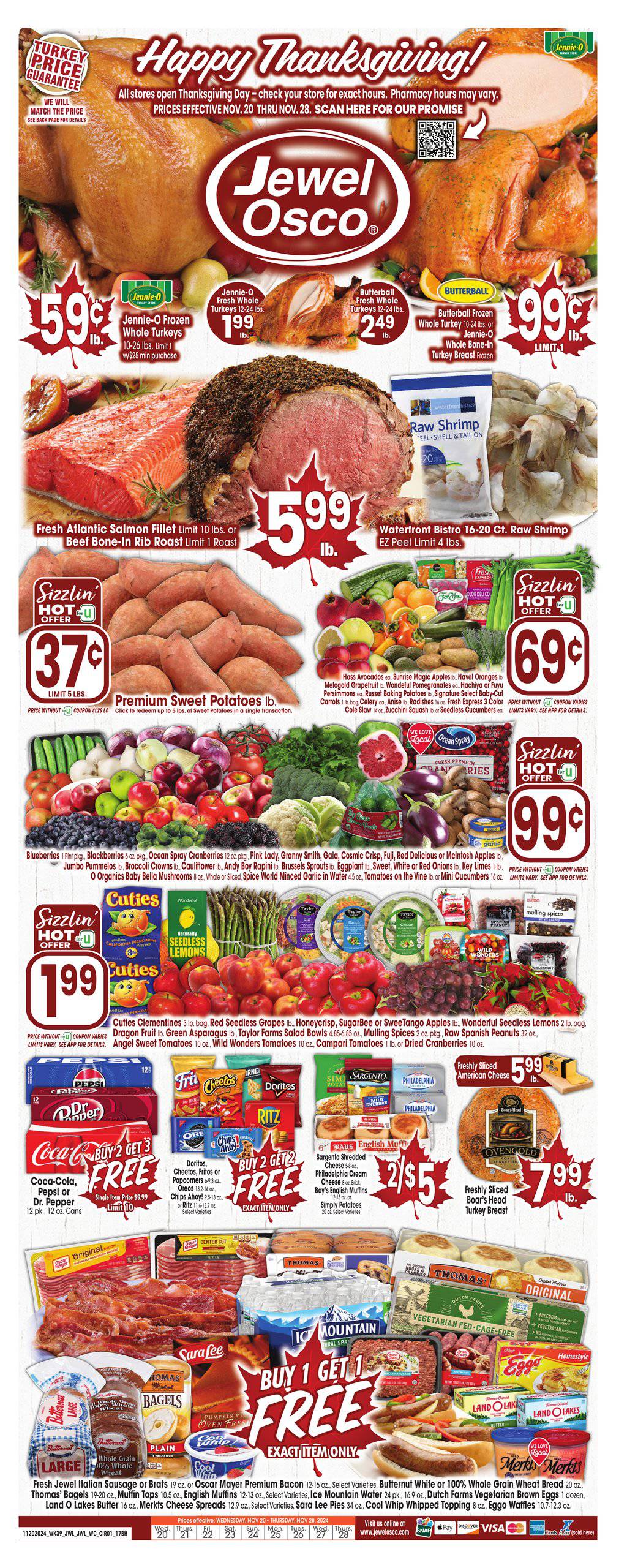Jewel-Osco Weekly Ad November 20 - 26, 2024 | WeeklyAds2