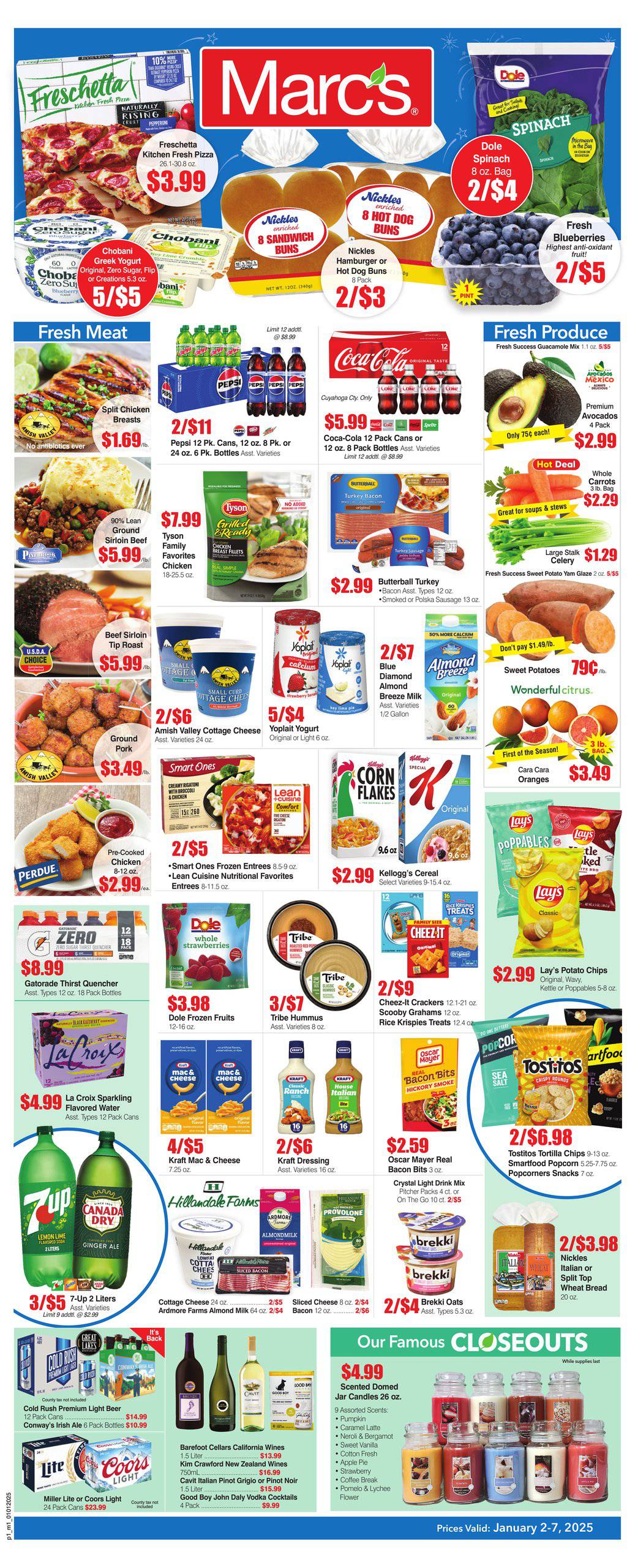 Marc's Weekly Ad January 2 - 7, 2025 | WeeklyAds2