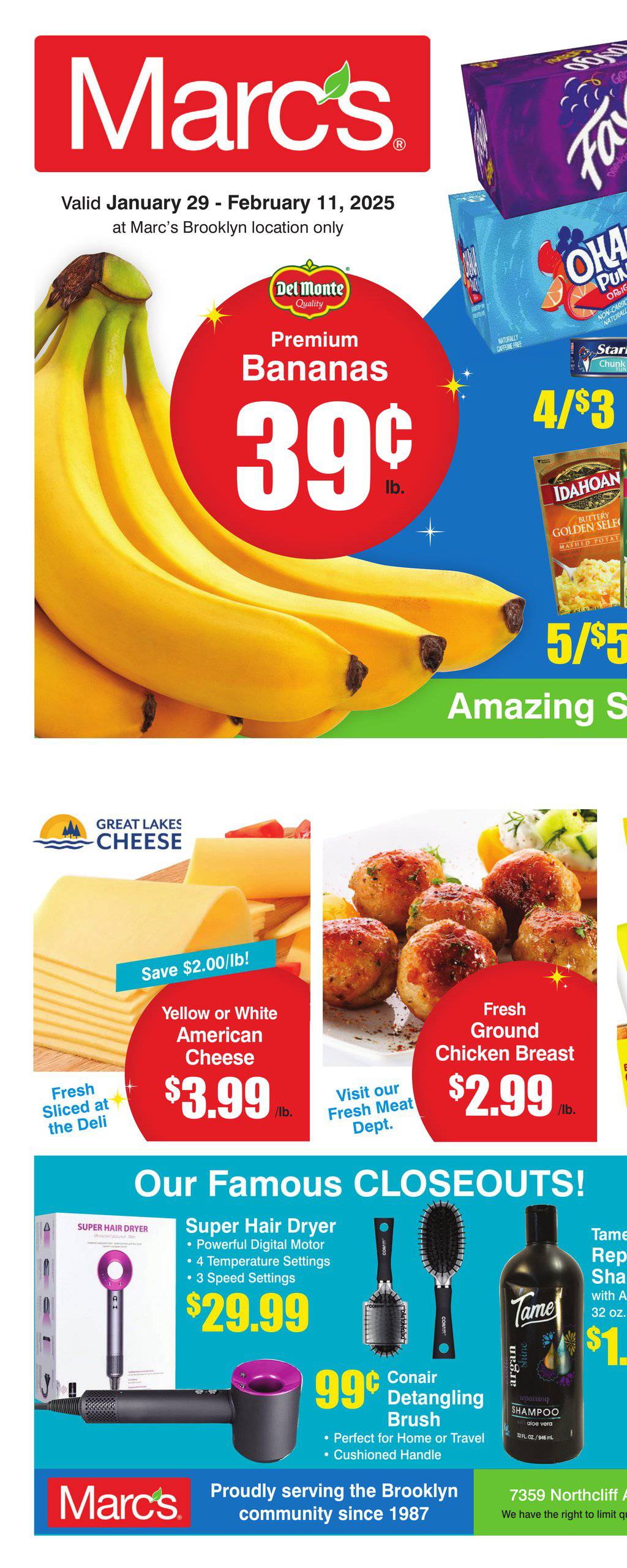 Marc's Weekly Ad January 29 - February 11, 2025 | WeeklyAds2