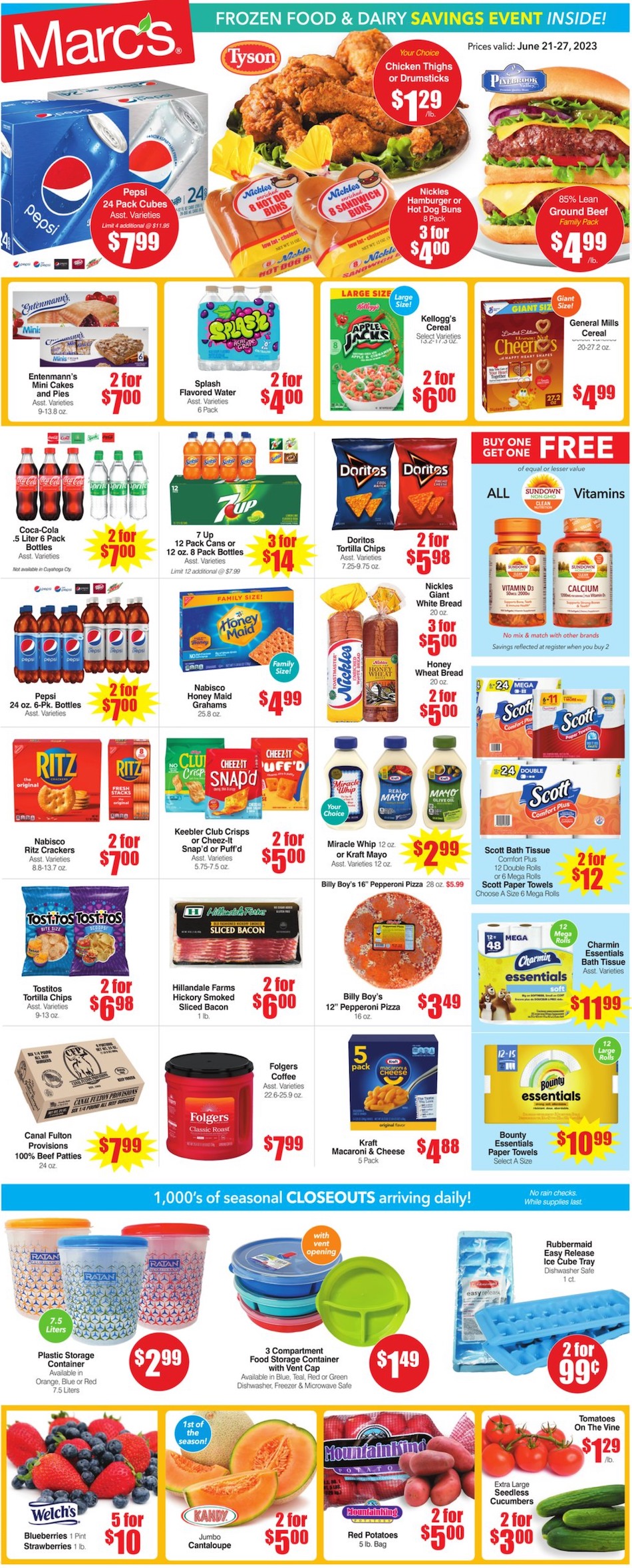 Marc's Weekly Ad Jun 21 - 27, 2023 | WeeklyAds2