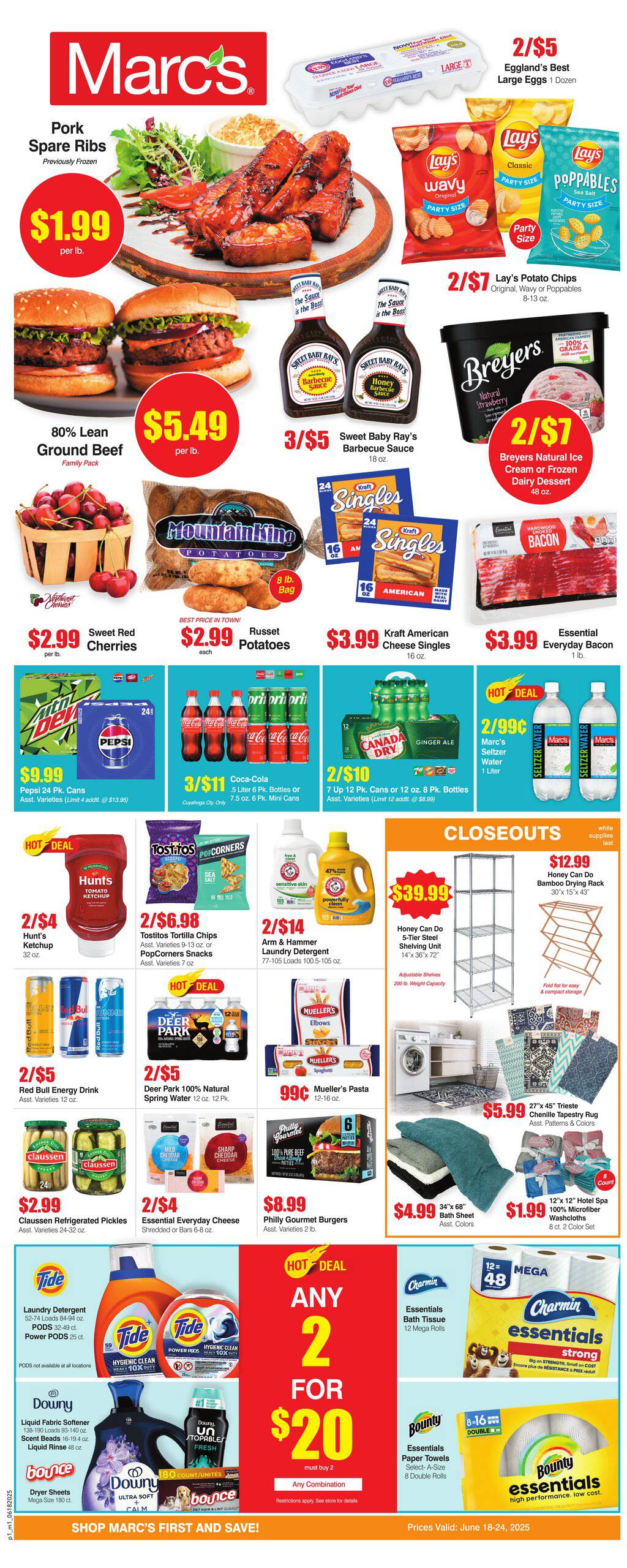 Marc's Weekly Ad June 18 - 24, 2025 | WeeklyAds2