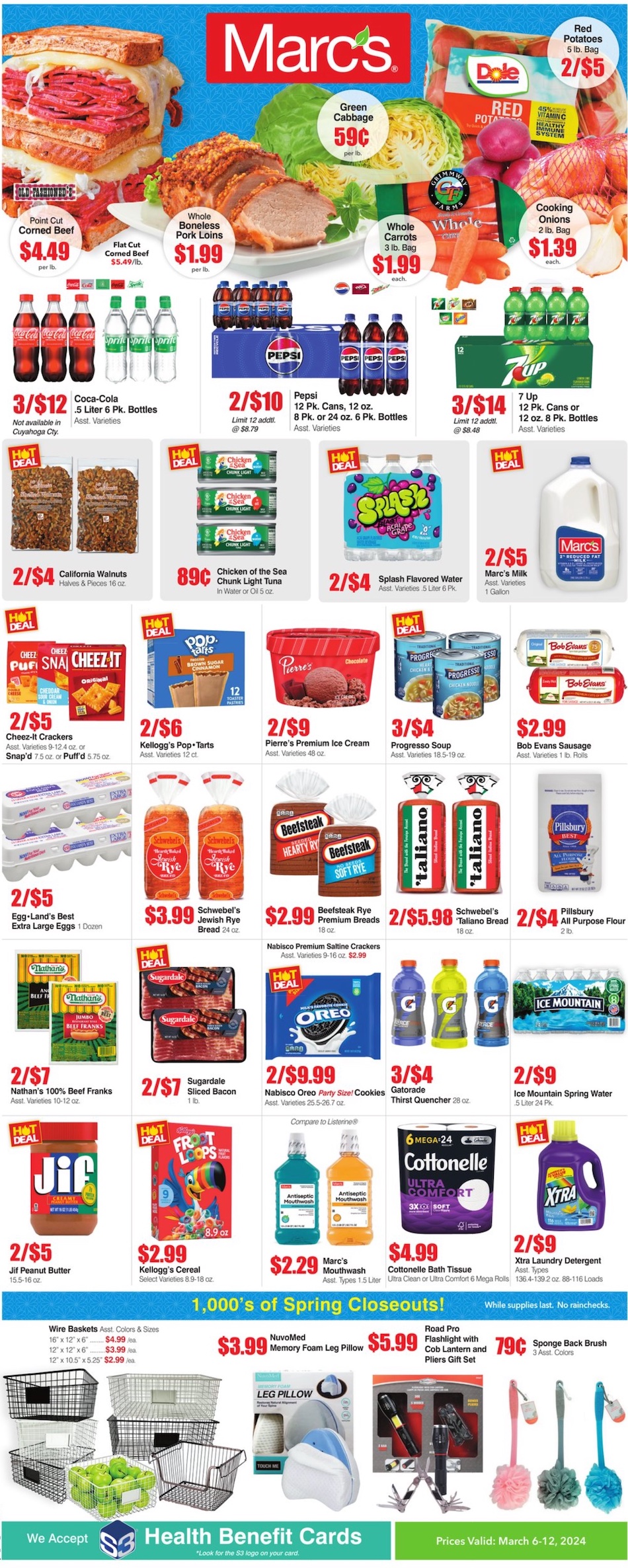 Marc's Weekly Ad Mar 6 - 12, 2024 | WeeklyAds2
