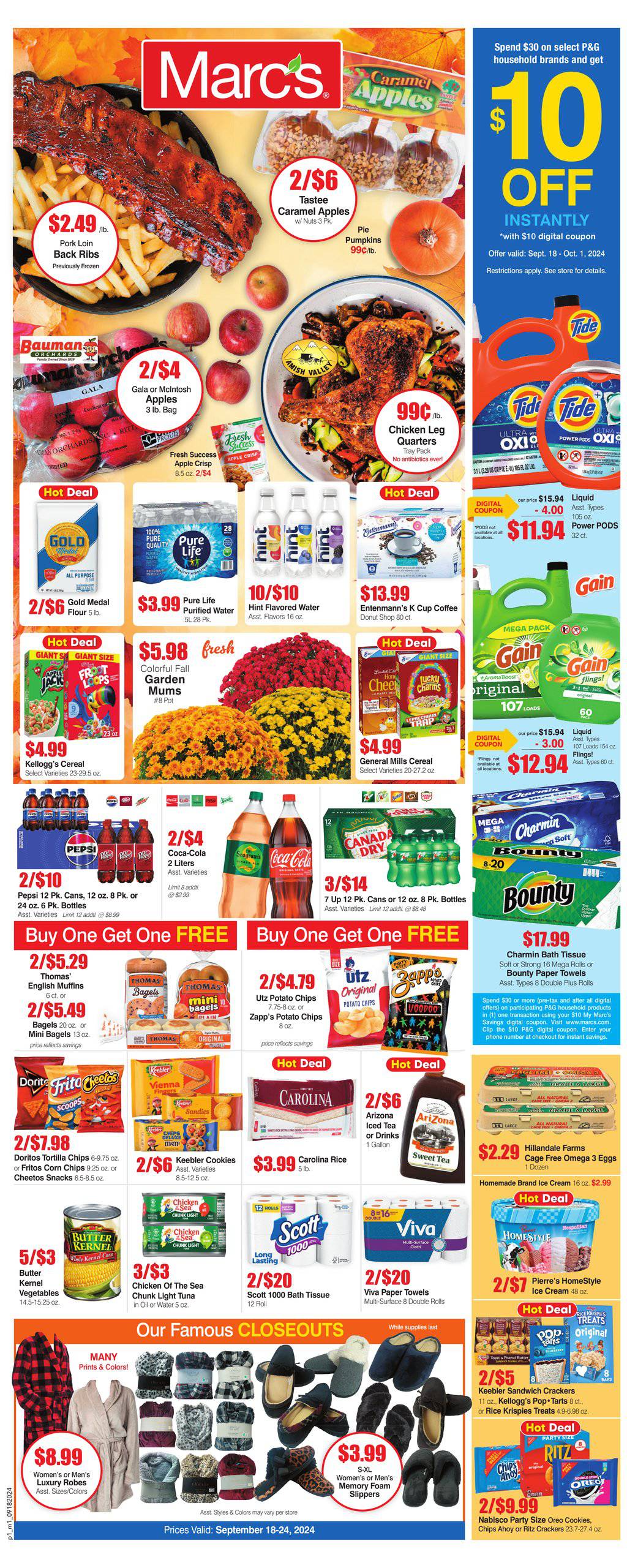 Marc's Weekly Ad September 18 - 24, 2024 | WeeklyAds2