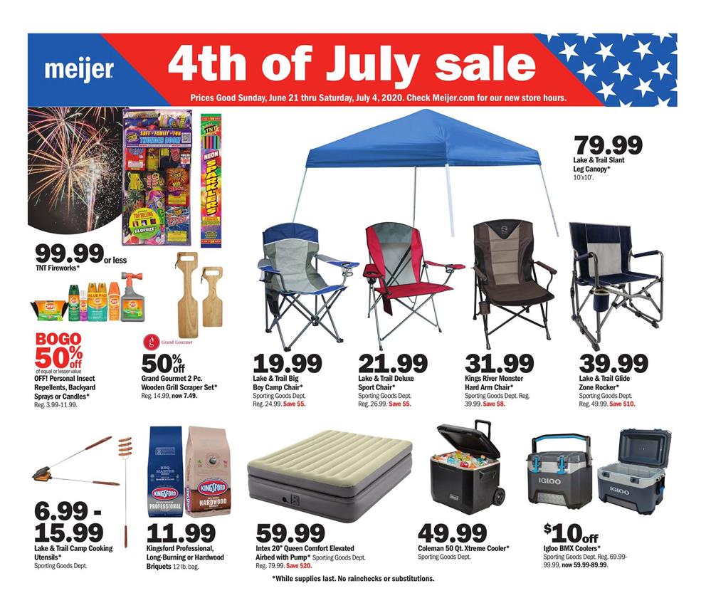 Meijer Weekly Ad 4th of July 2020 | WeeklyAds2