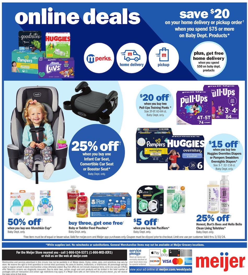 Meijer Baby Ad Mar 24 - 30, 2024 | WeeklyAds2