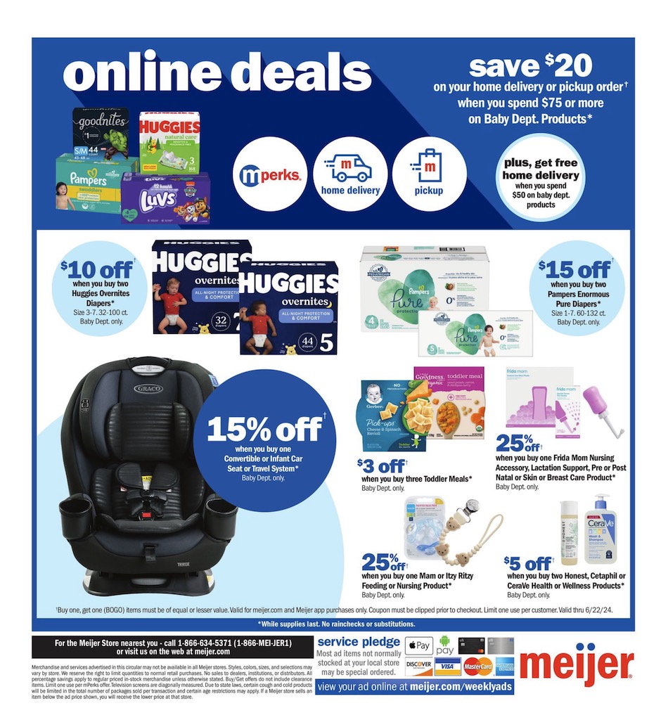 Meijer Baby Week Jun 16 - 22, 2024 | WeeklyAds2