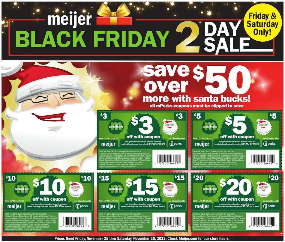 Meijer Black Friday Ad 2-day Sale 2022 | WeeklyAds2