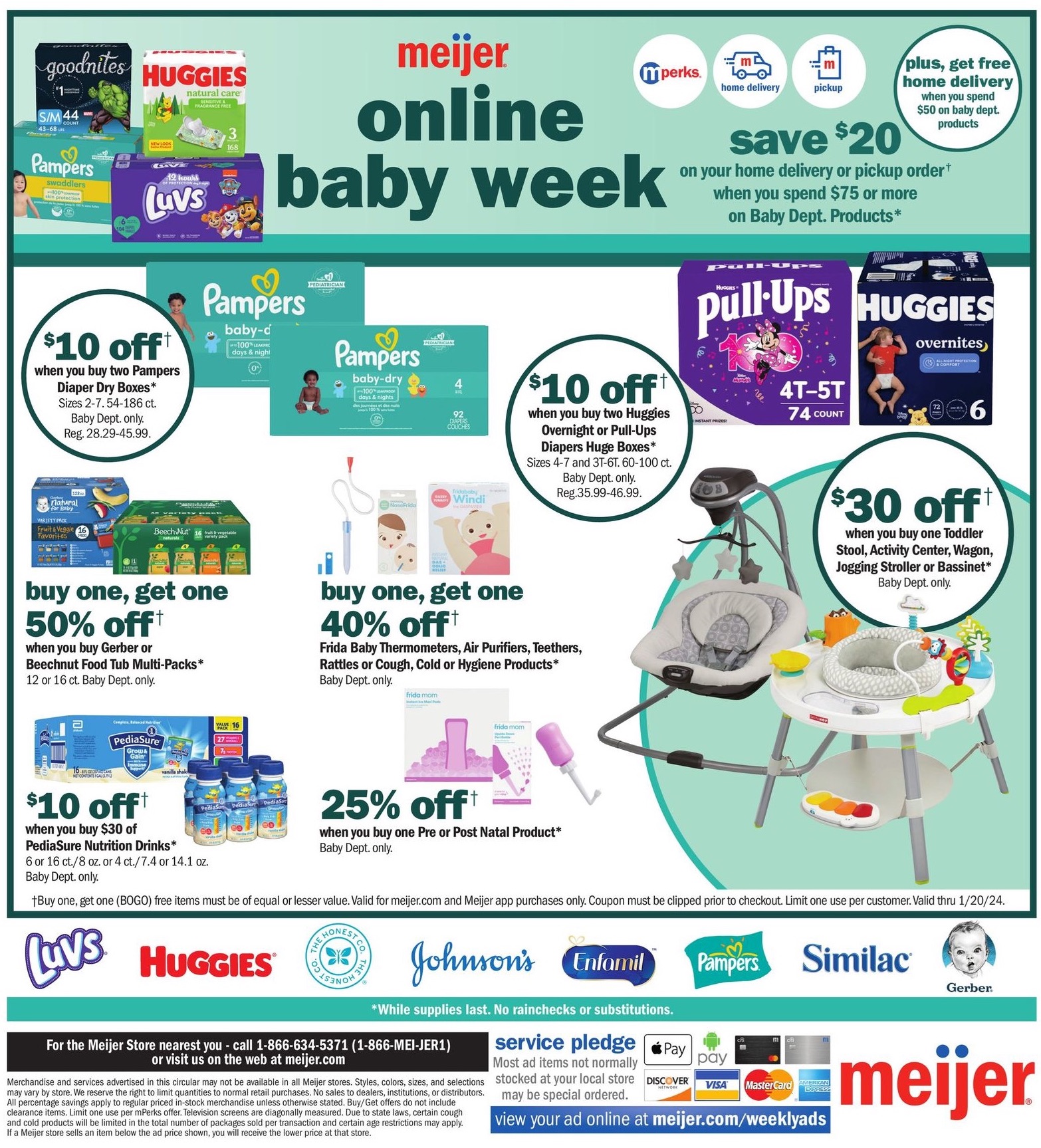 Meijer Weekly Ad Baby Jan 14 - 20, 2024 | WeeklyAds2