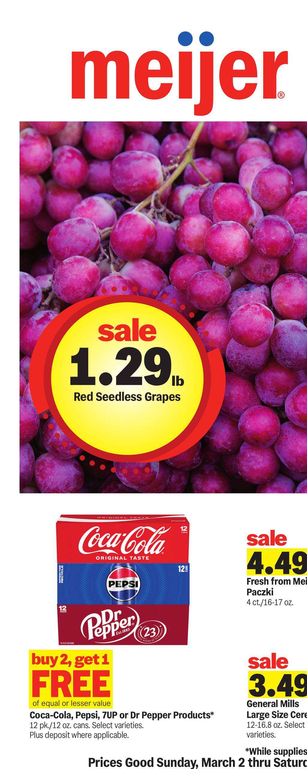 Meijer Weekly Ad March 2 - 8, 2025 | WeeklyAds2