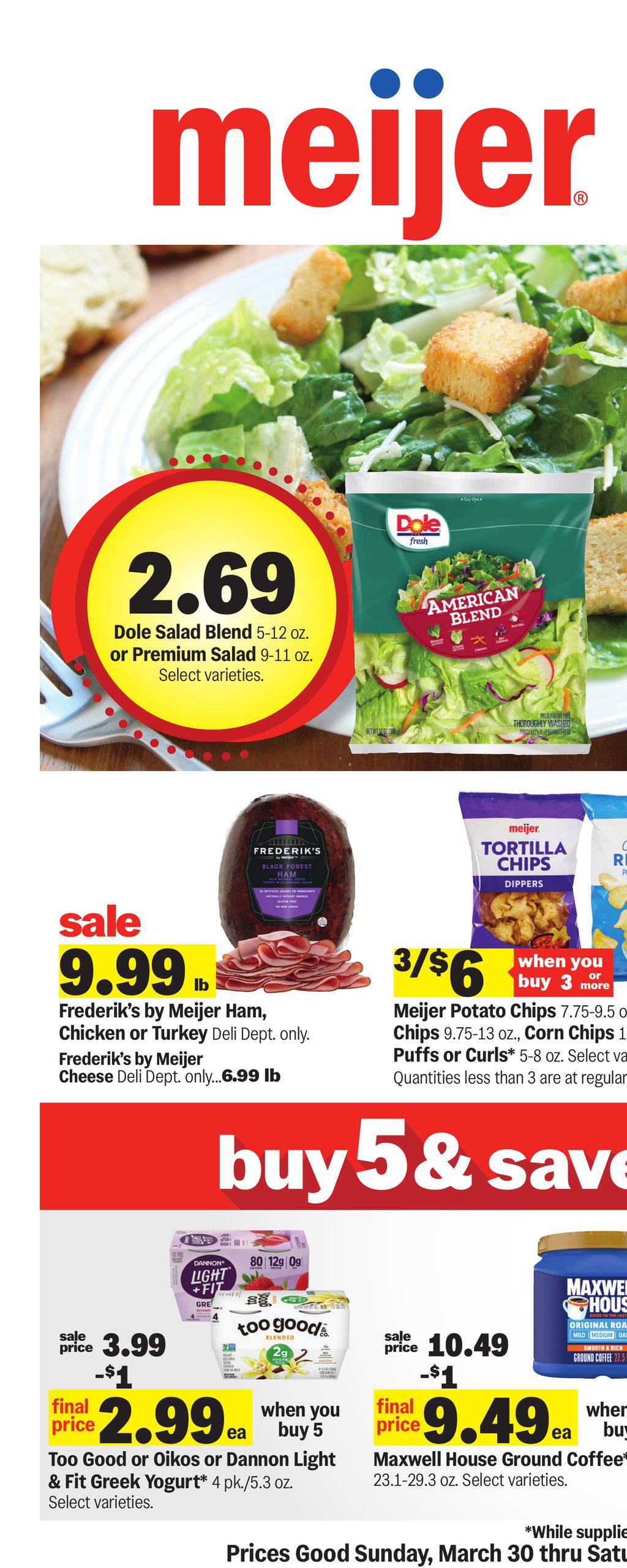Meijer Weekly Ad March 30 - April 5, 2025 | WeeklyAds2