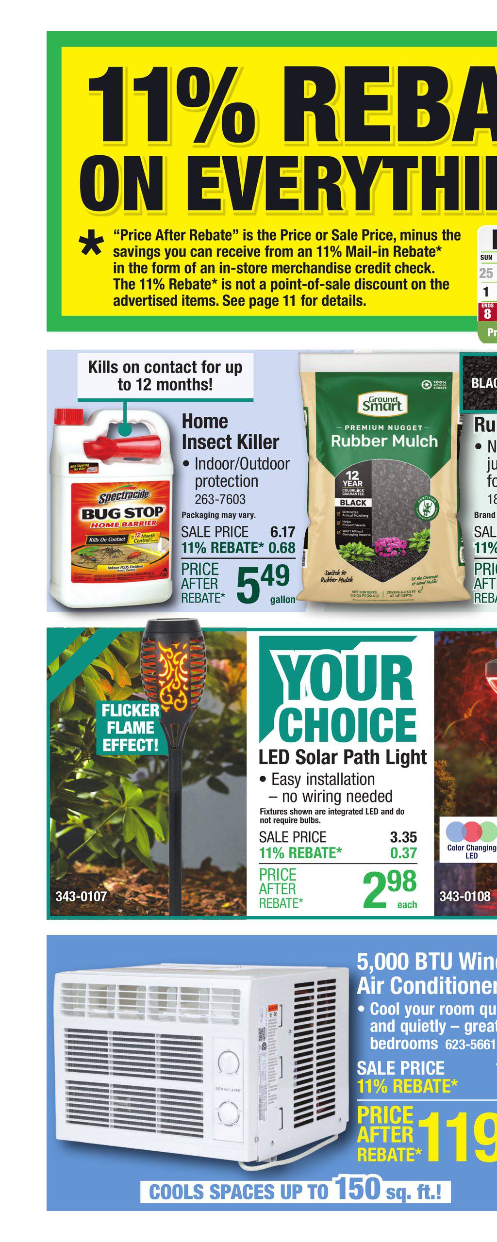 Menards Ad 11% Rebate* Sale May 28 - June 8, 2025 | WeeklyAds2