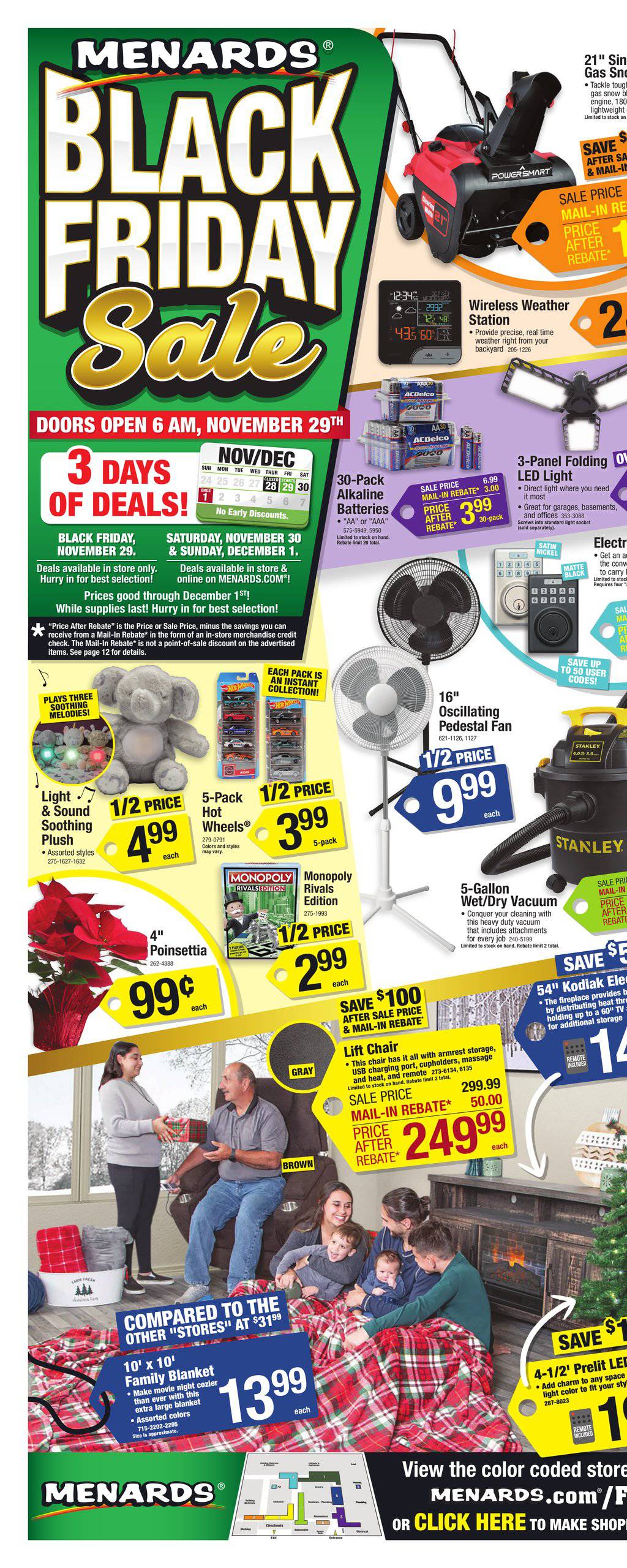 Menards Ad Black Friday Sale November 28 - December 1, 2024 | WeeklyAds2