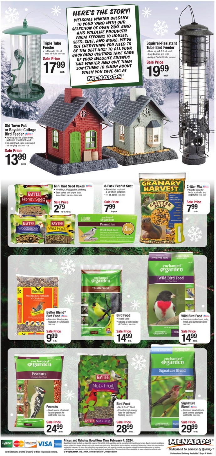 Menards Weekly Ad Home Jan 25 - Feb 4, 2024 | WeeklyAds2