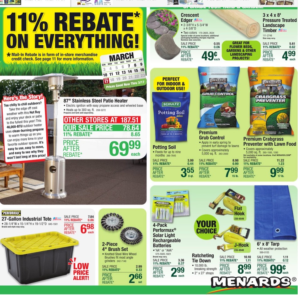 Menards Weekly Ad Mar 7 - 17, 2024 | WeeklyAds2
