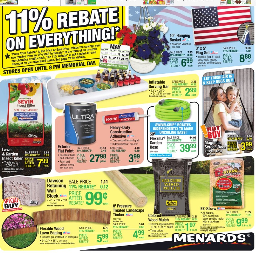 Menards Weekly Ad May 16 - 27, 2024 | WeeklyAds2
