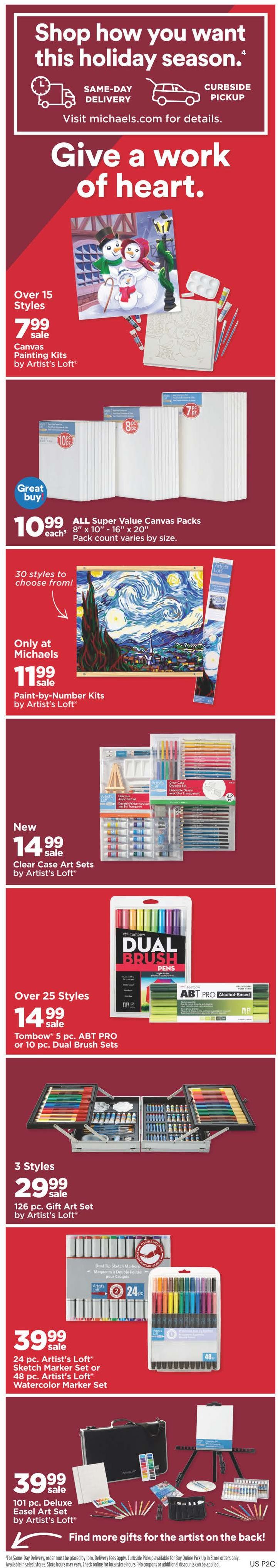 Michaels Weekly Ad Dec 6 - 12, 2020 | WeeklyAds2