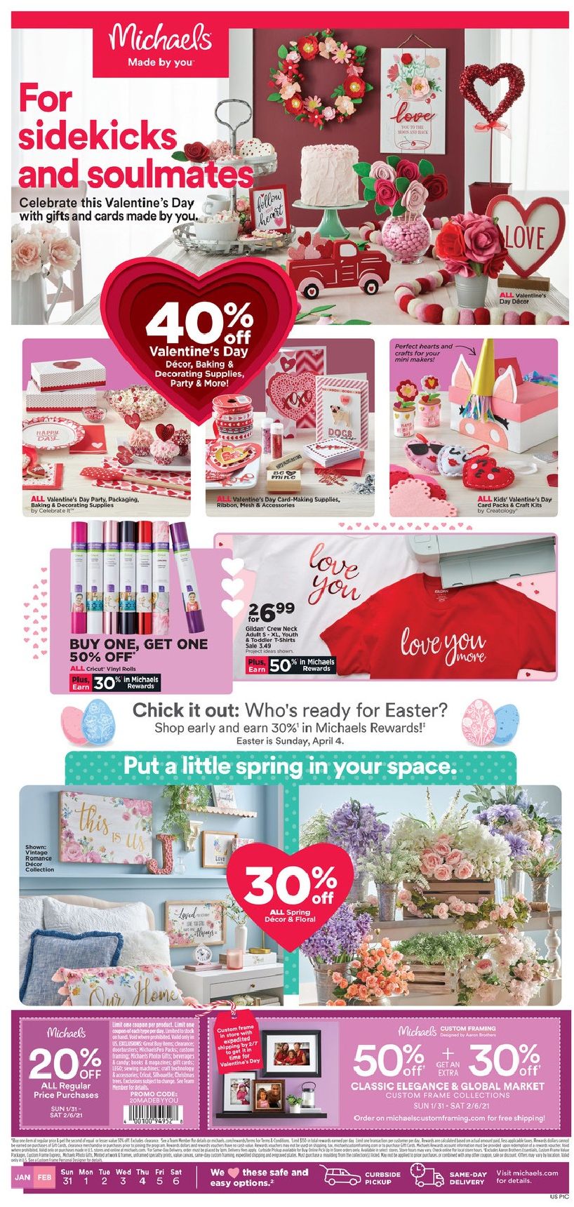 Michaels Weekly Ad Jan 31 - Feb 6, 2021 | WeeklyAds2