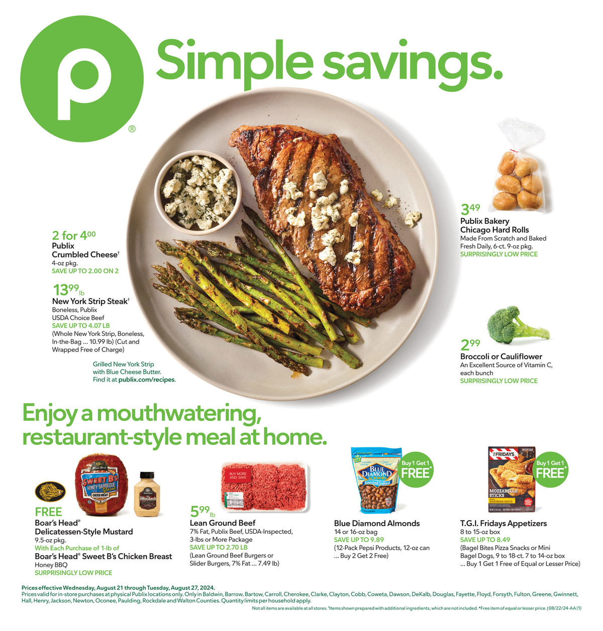 Publix Weekly Ad August 20 - 27, 2024 | WeeklyAds2