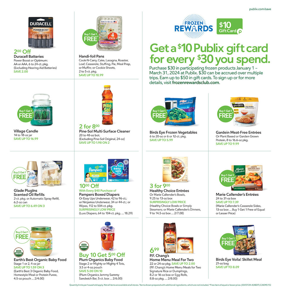 Publix Weekly Ad Mar 6 - 12, 2024 | WeeklyAds2