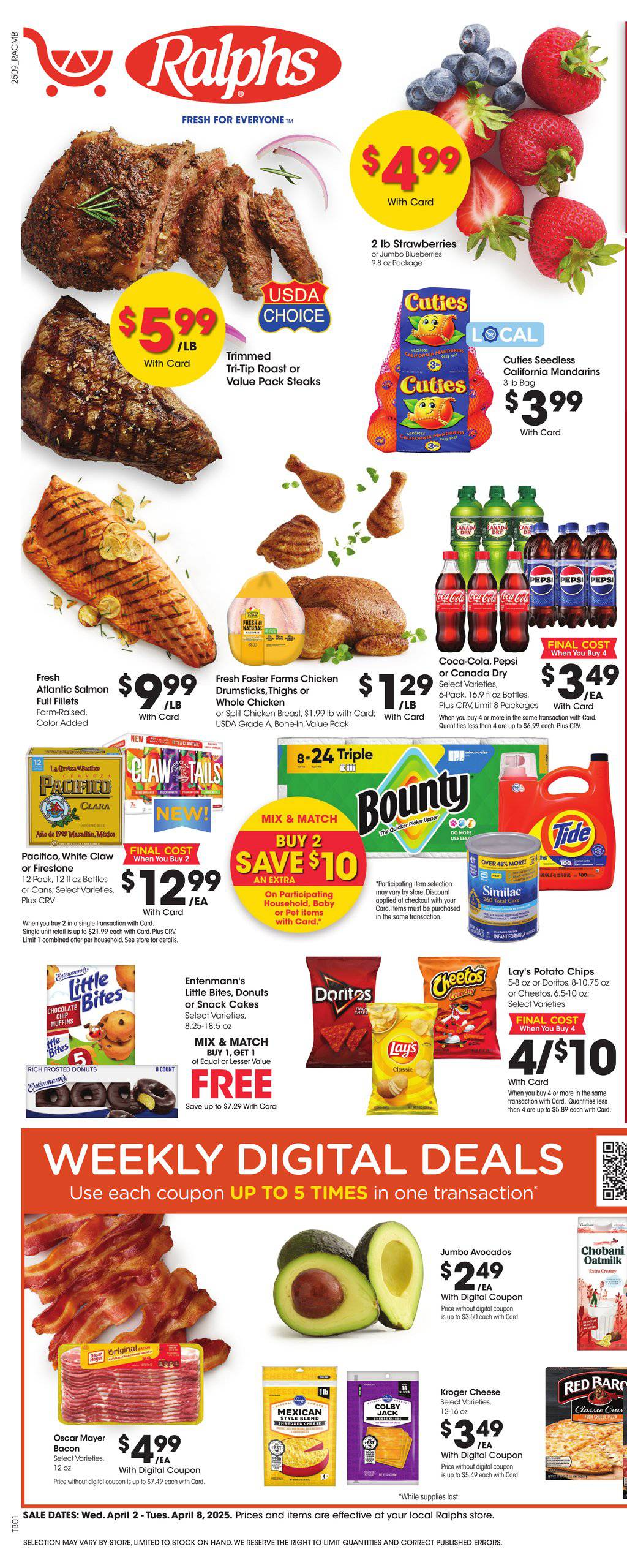 Ralphs Weekly Ad April 2 - 8, 2025 | WeeklyAds2