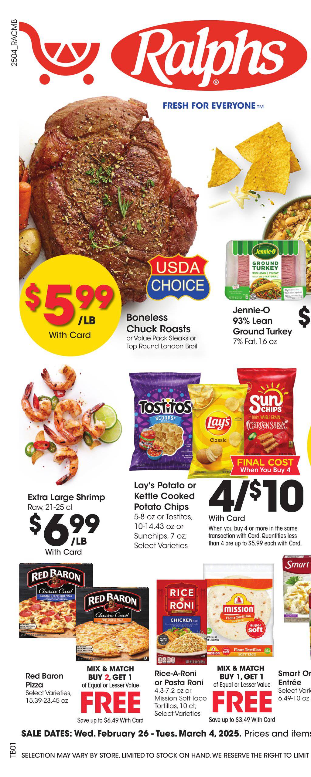Ralphs Weekly Ad February 26 - March 4, 2025 | WeeklyAds2