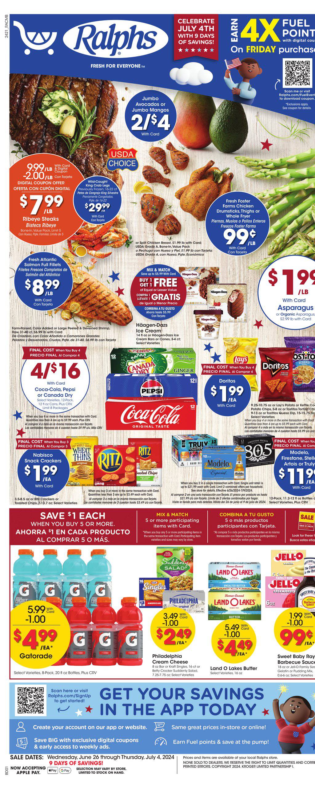 Ralphs Weekly Ad June 26 - July 4, 2024 | WeeklyAds2