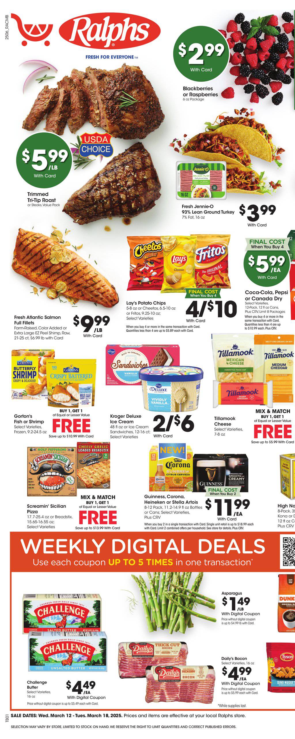 Ralphs Weekly Ad March 12 - 18, 2025 | WeeklyAds2