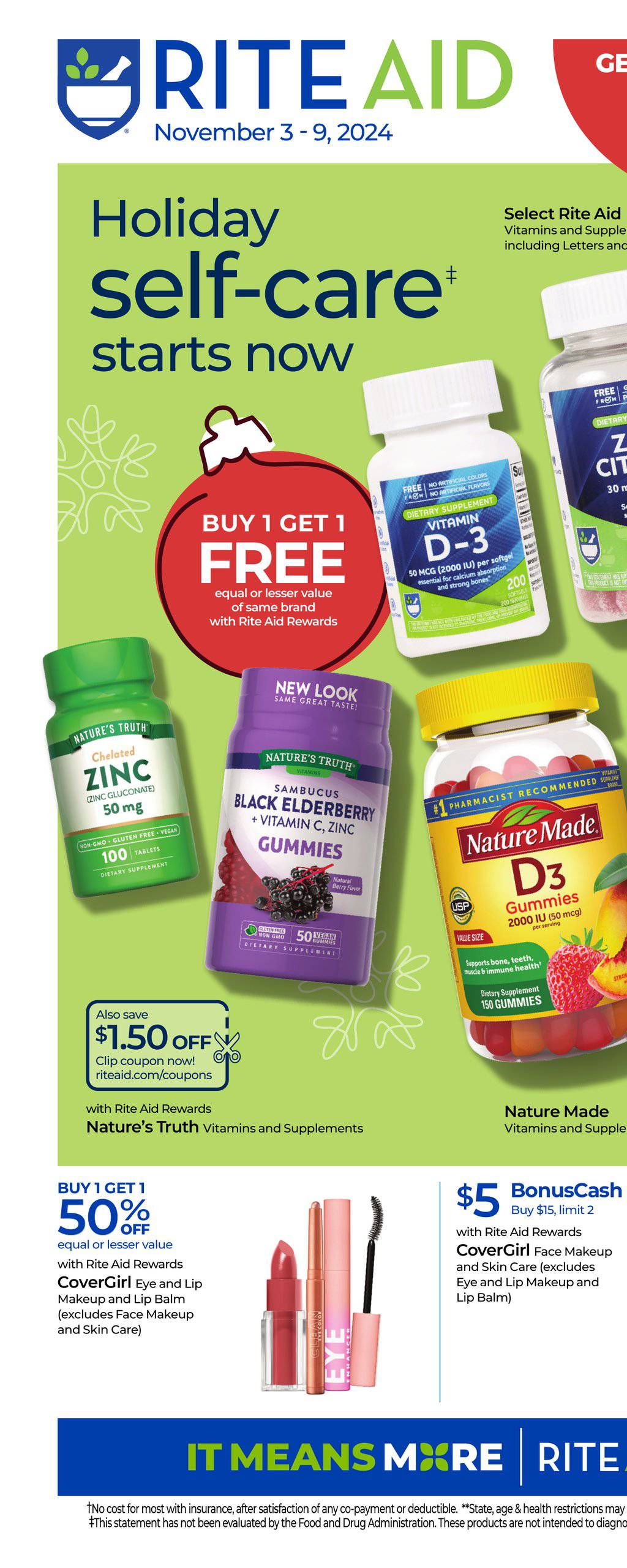 Rite Aid Weekly Ad November 3 - 9, 2024 | WeeklyAds2