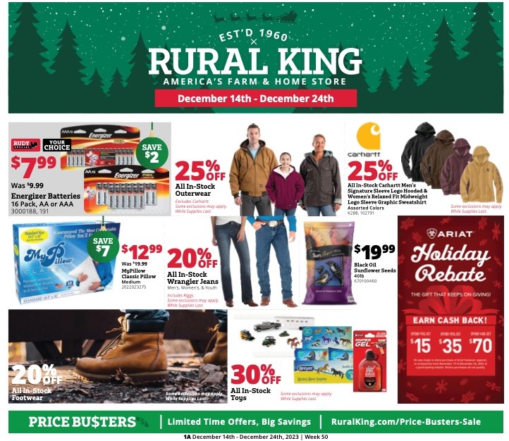 Rural King Weekly Ad Dec 14 - 24, 2023 | WeeklyAds2