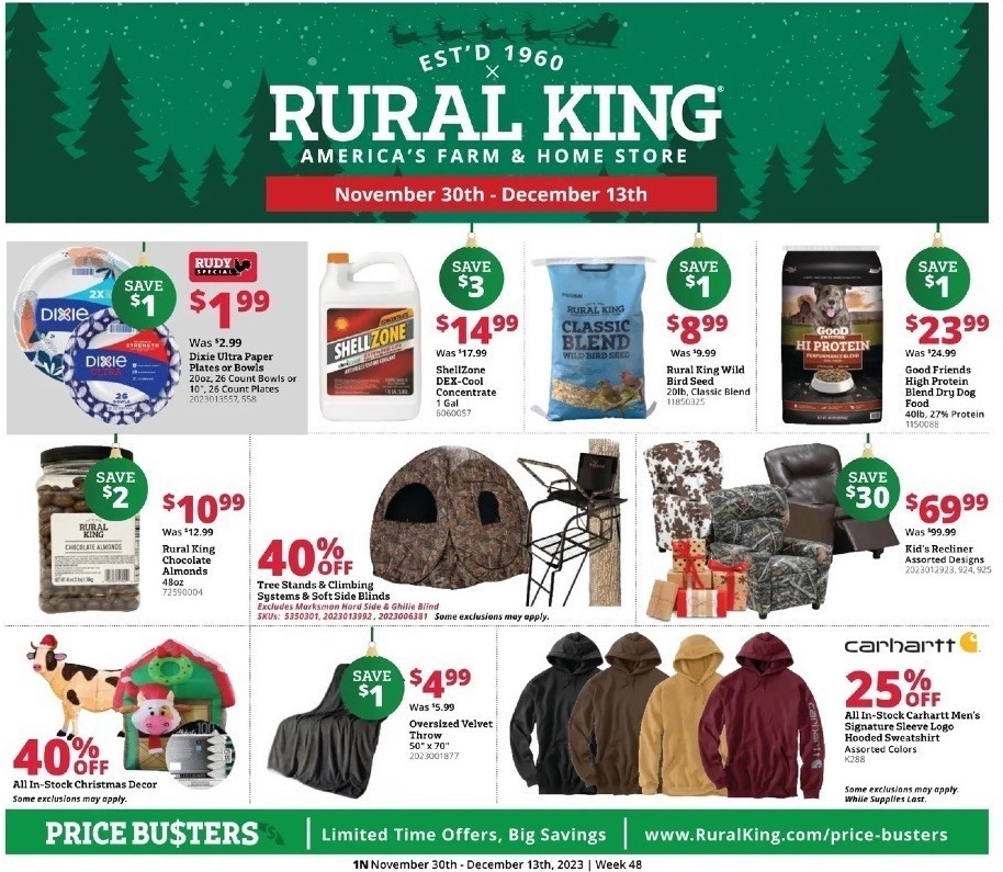 Rural King Weekly Ad Nov 30 - Dec 13, 2023 | WeeklyAds2