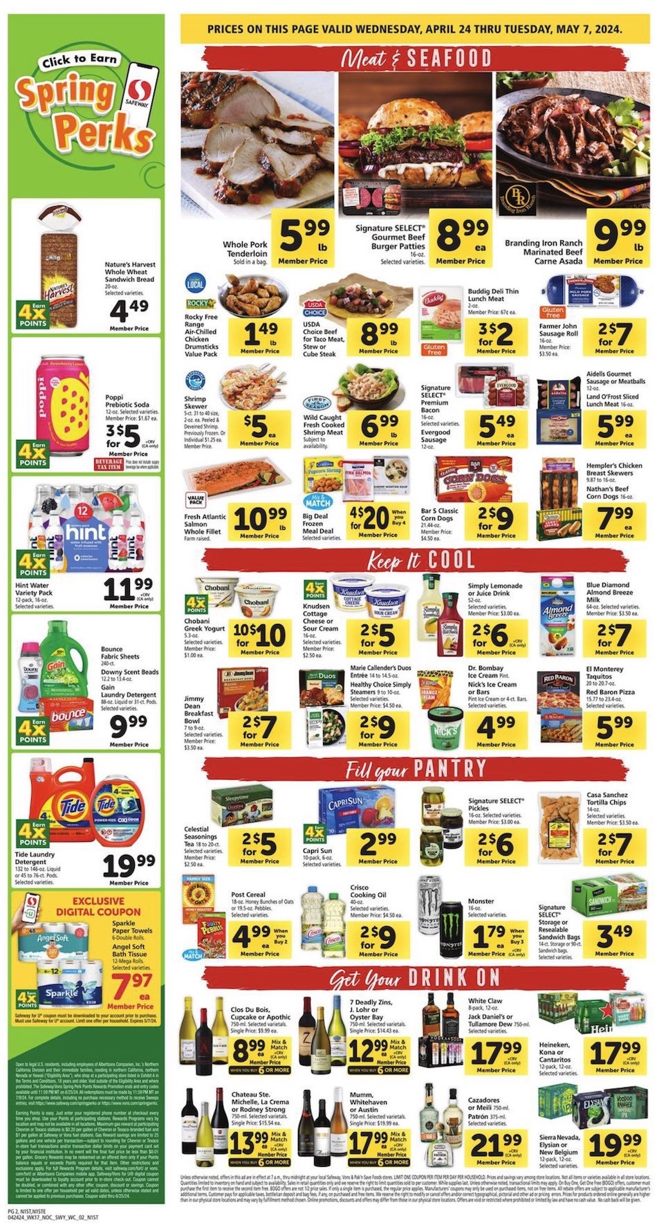 Safeway Weekly Ad Apr 24 - 30, 2024 | WeeklyAds2