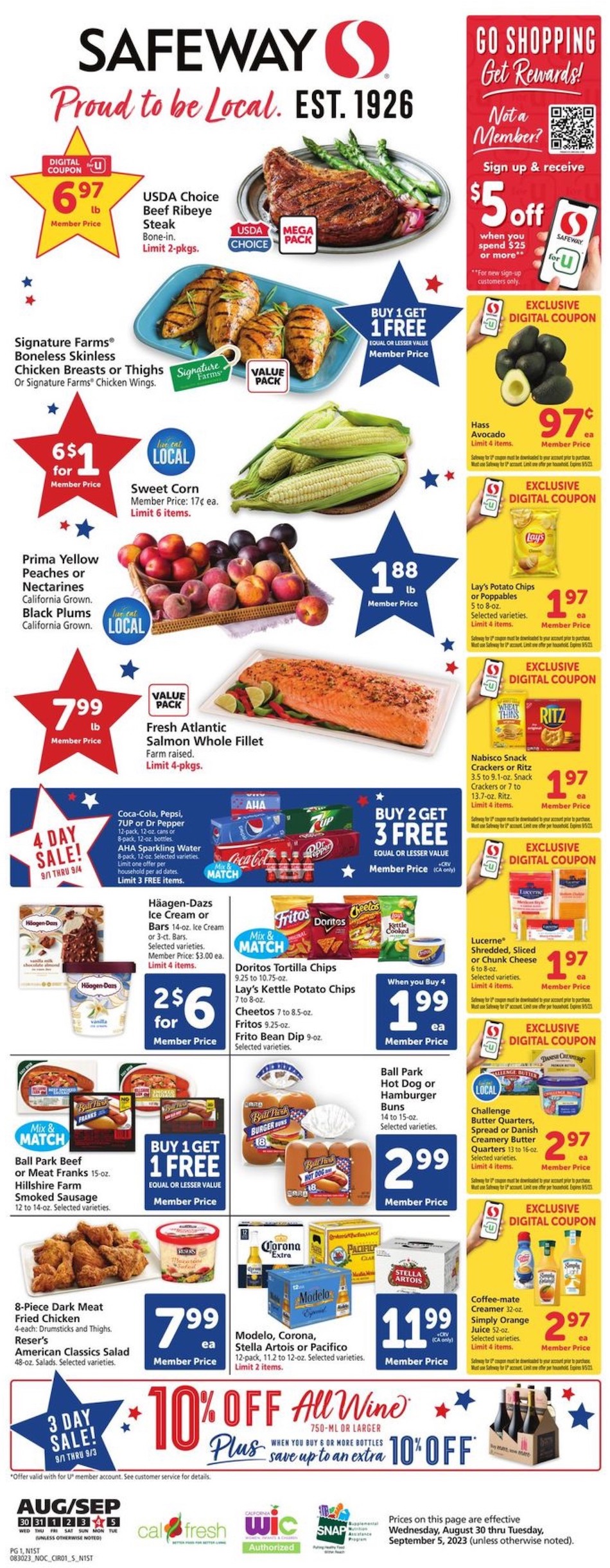 Safeway Weekly Ad Aug 30 - Sep 5, 2023 | WeeklyAds2