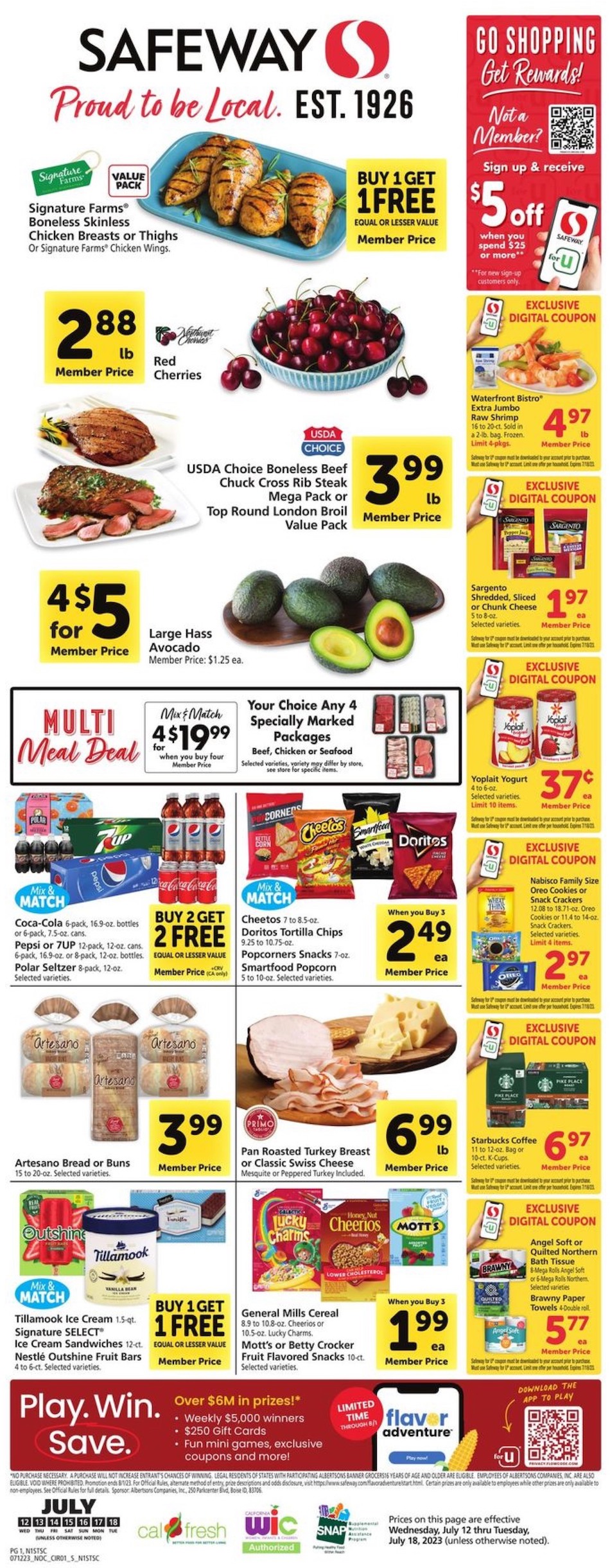 Safeway Weekly Ad Jul 12 - 18, 2023 | WeeklyAds2
