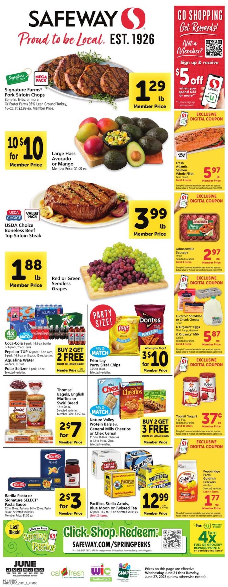 Safeway Weekly Ad Jun 21 - 27, 2023 | WeeklyAds2