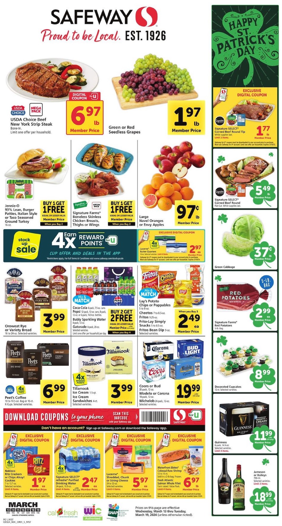 Safeway Weekly Ad Mar 13 - 19, 2024 | WeeklyAds2