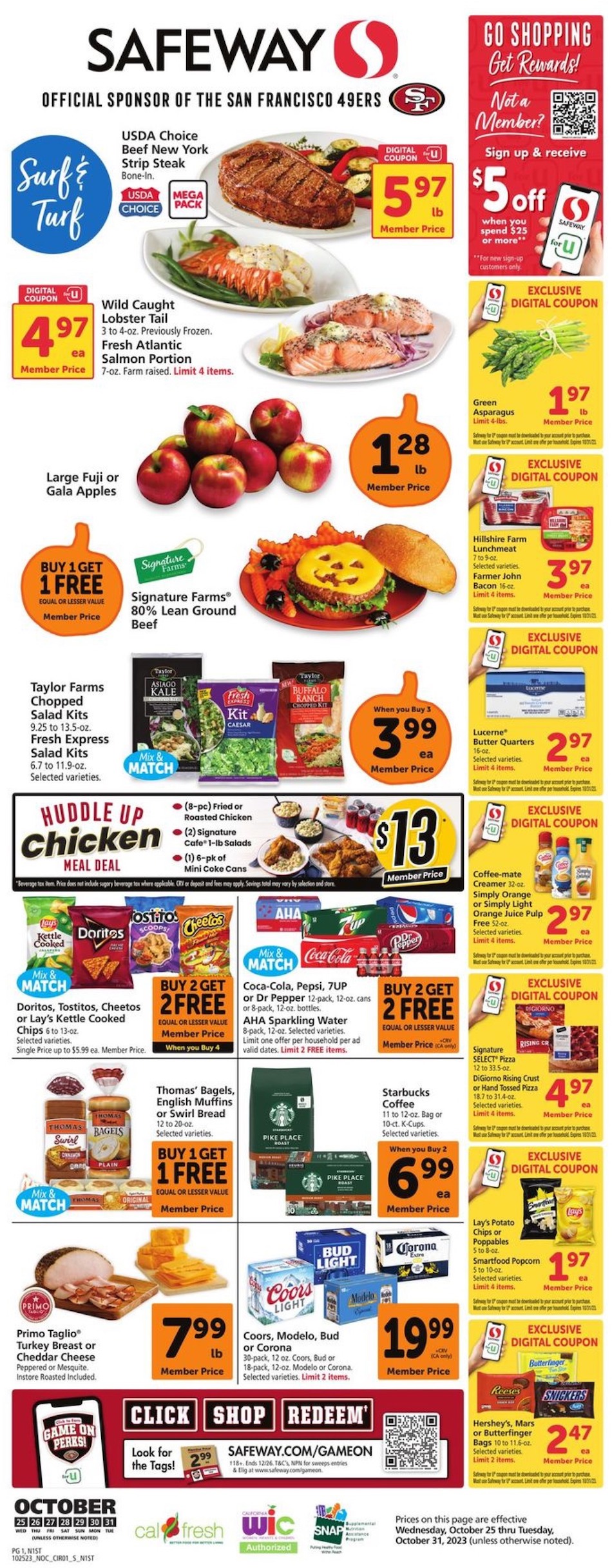 Safeway Weekly Ad Oct 25 - 31, 2023 | WeeklyAds2