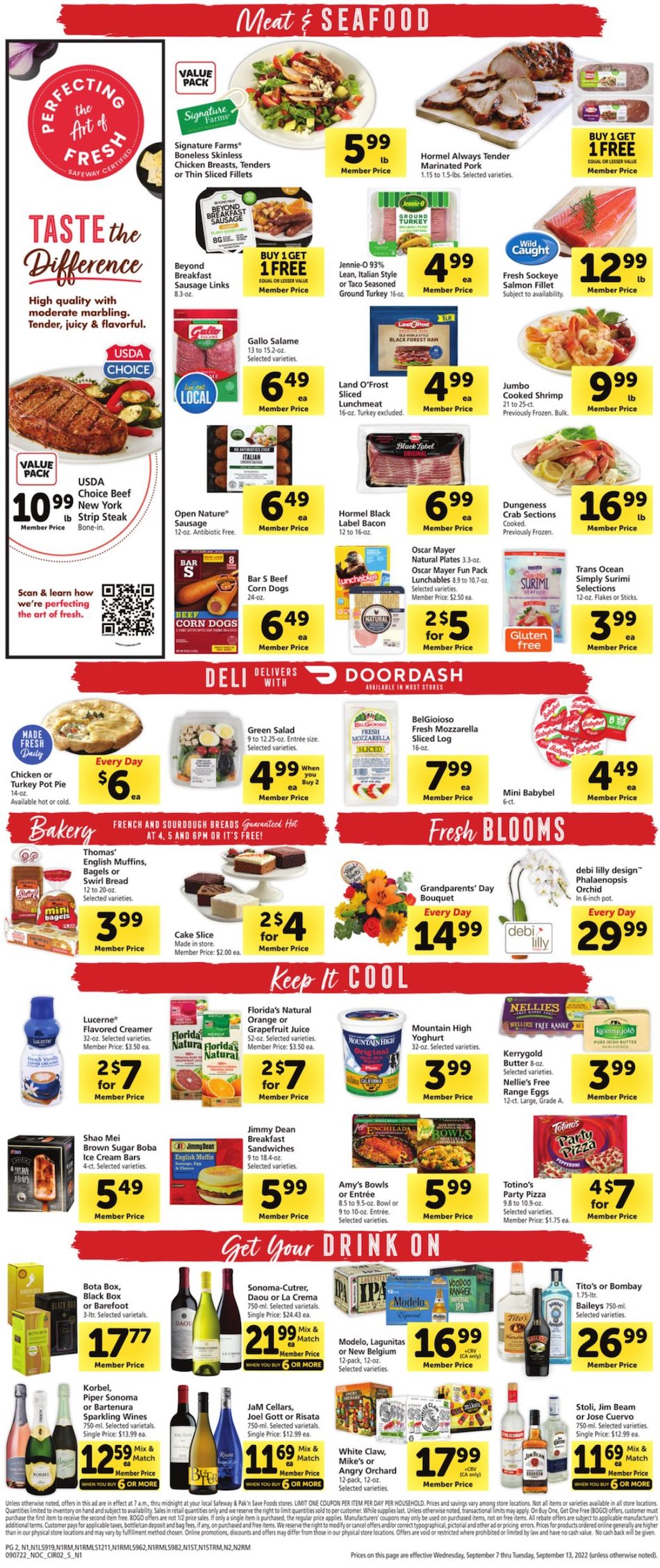Safeway Weekly Ad Sep 7 - 13, 2022 | WeeklyAds2