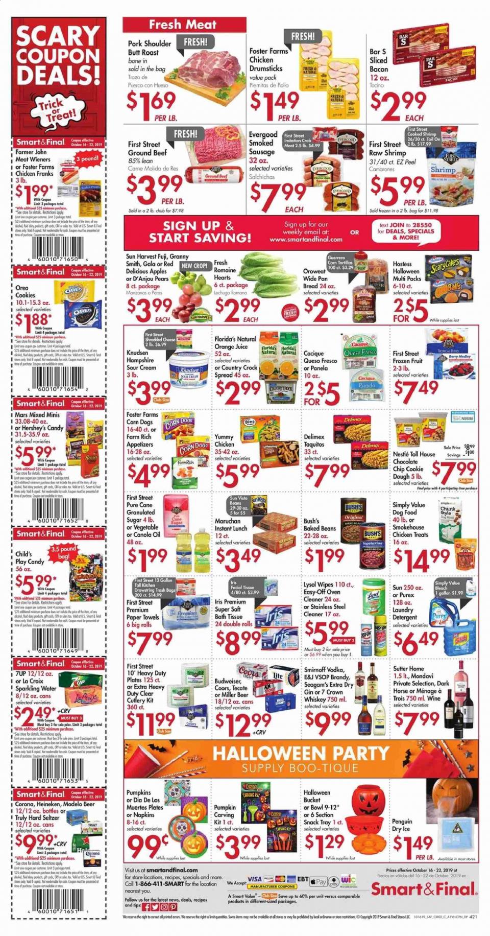 Smart and Final Ad Oct 16 - 22, 2019 | WeeklyAds2
