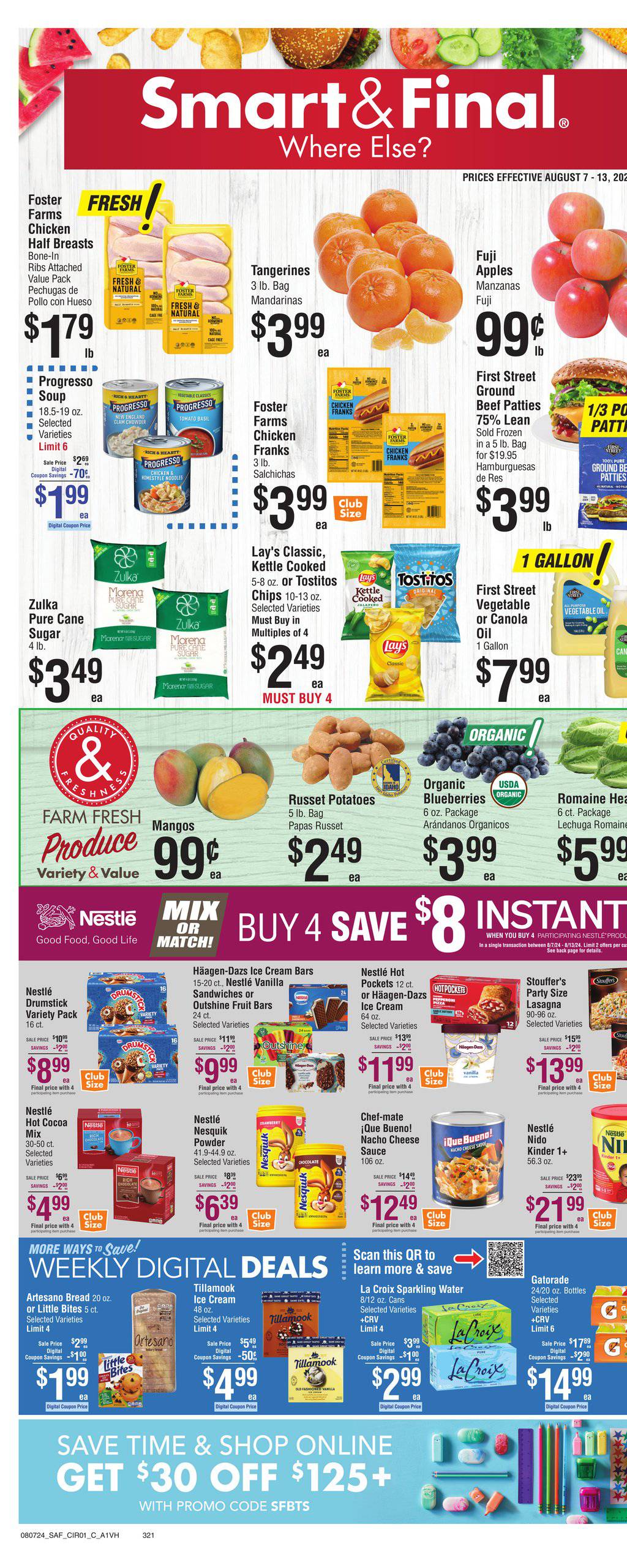Smart and Final Weekly Ad August 12 - 13, 2024 | WeeklyAds2