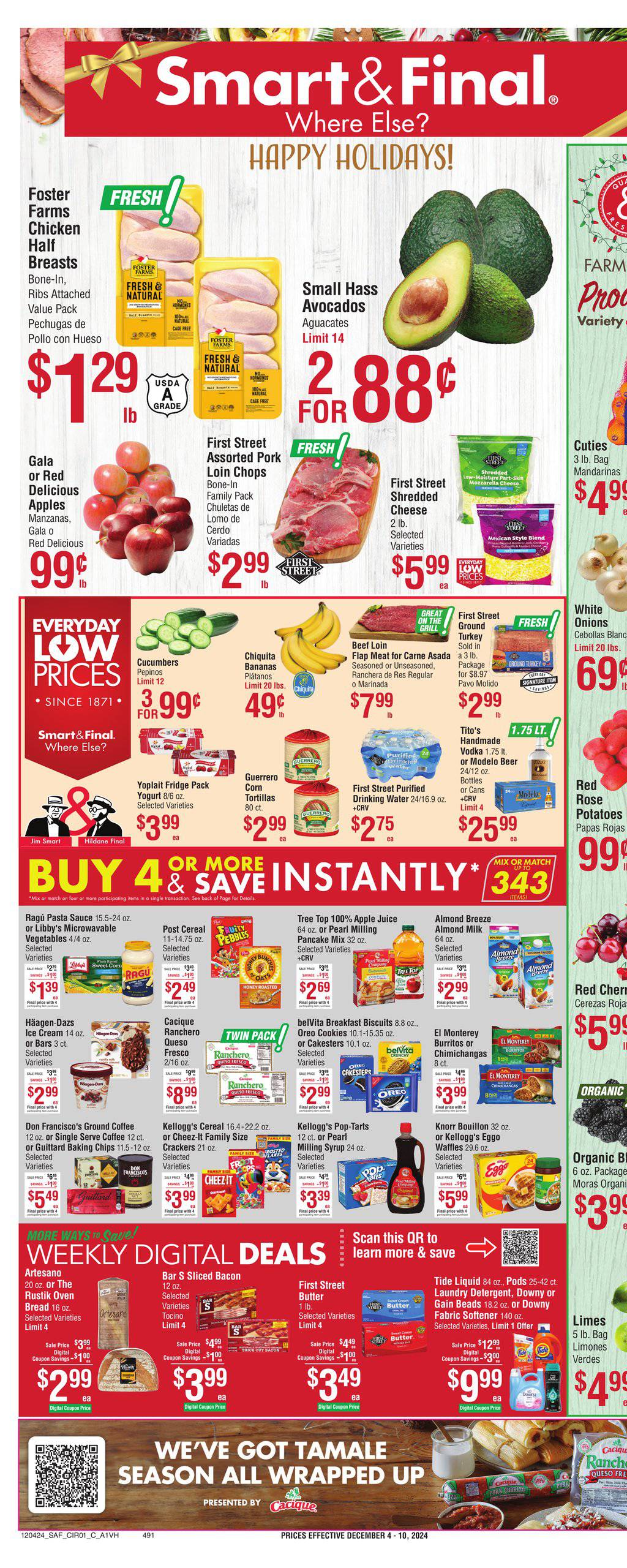 Smart and Final Weekly Ad December 4 - 10, 2024 | WeeklyAds2