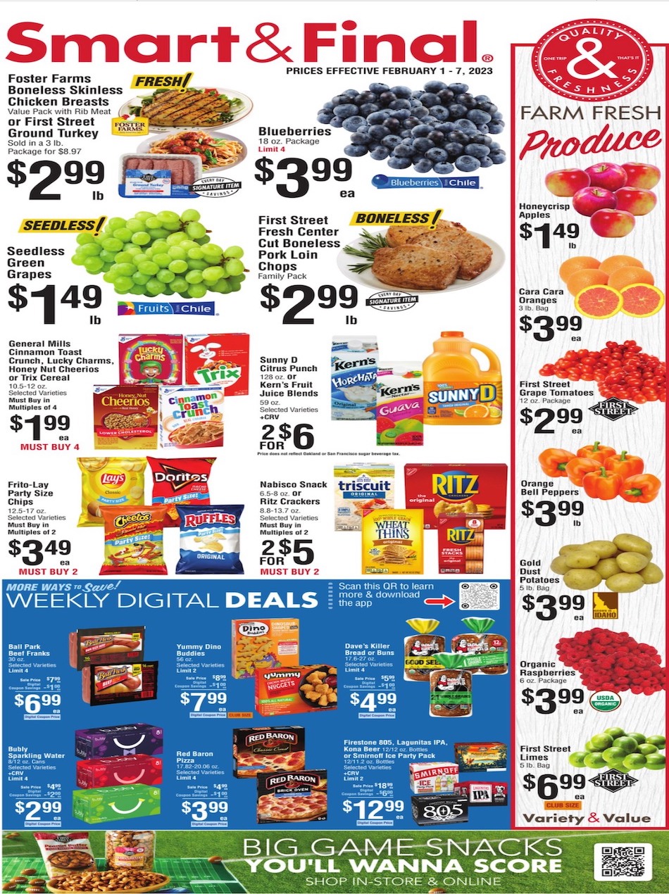 Smart & Final Weekly Ad Sale Feb 1 - 7, 2023 | WeeklyAds2