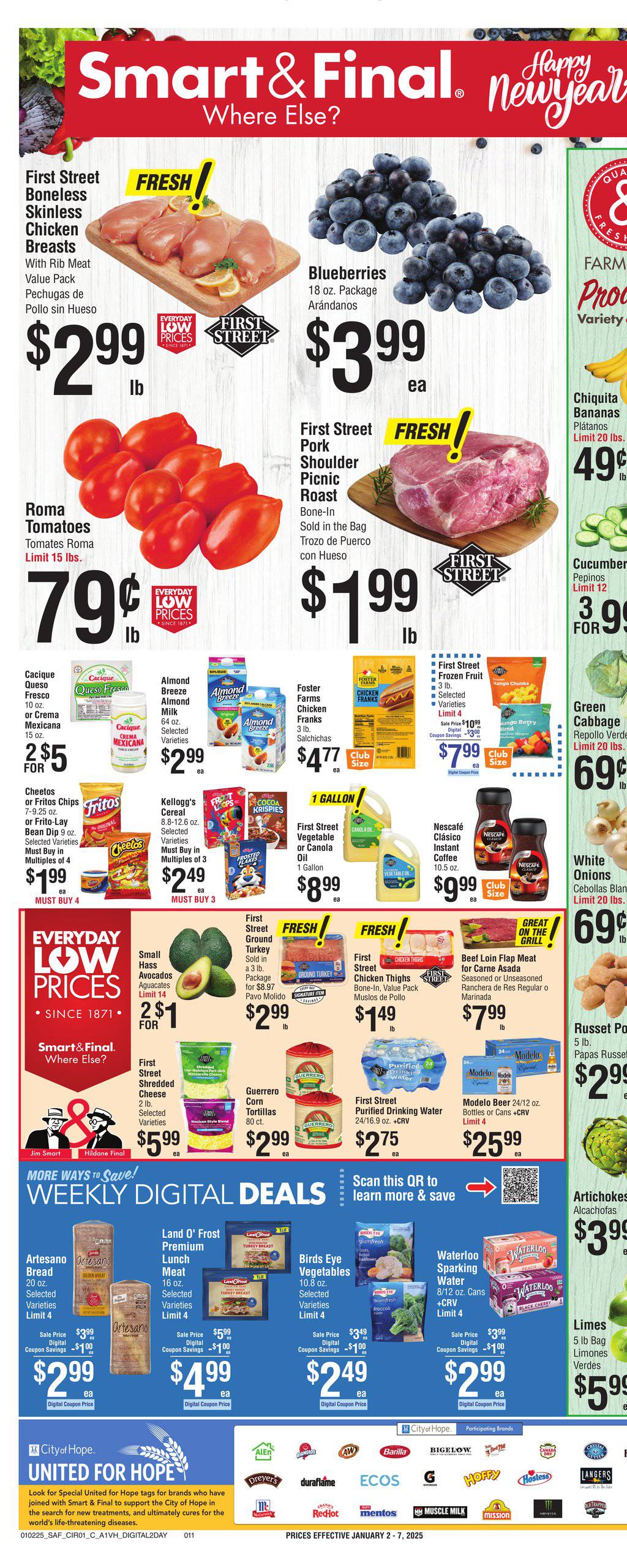 Smart and Final Weekly Ad January 2 - 7, 2025 | WeeklyAds2