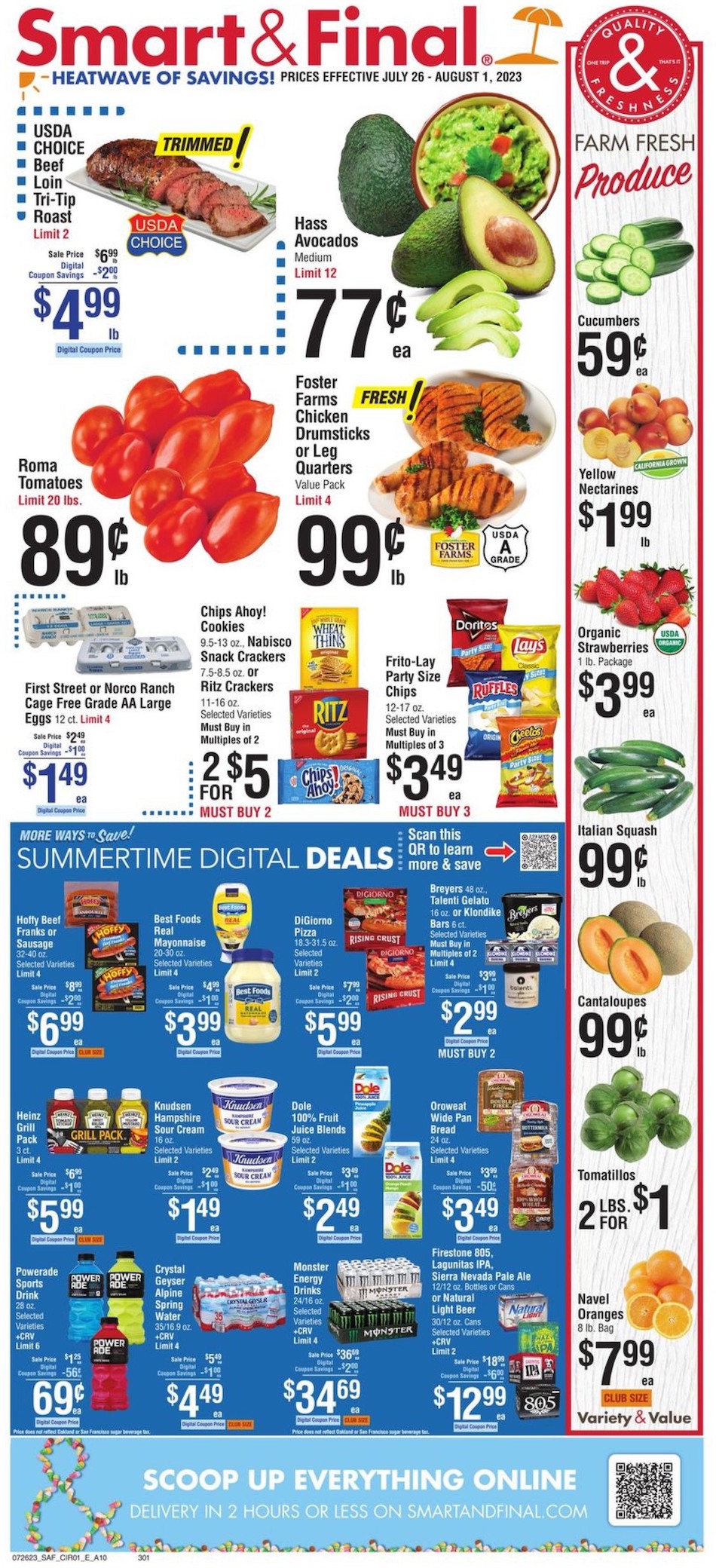 Smart & Final Weekly Ad Jul 26 - Aug 1, 2023 | WeeklyAds2